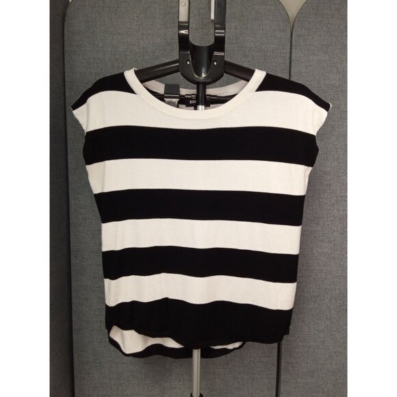 Express | Sweaters | Express Womens Lightweight Striped Black White ...